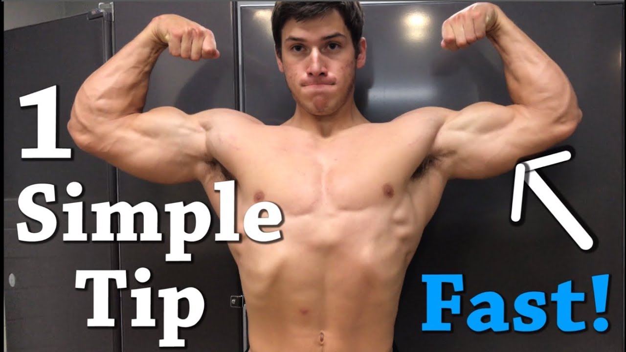 1 Simple Tip For Big Arms Fast And Effective 17 Year Old