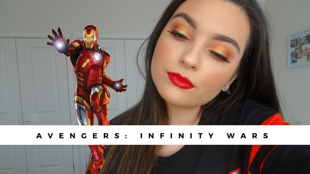 AVENGERS: INFINITY WAR | IRON MAN | MAKE UP LOOK - YouTube