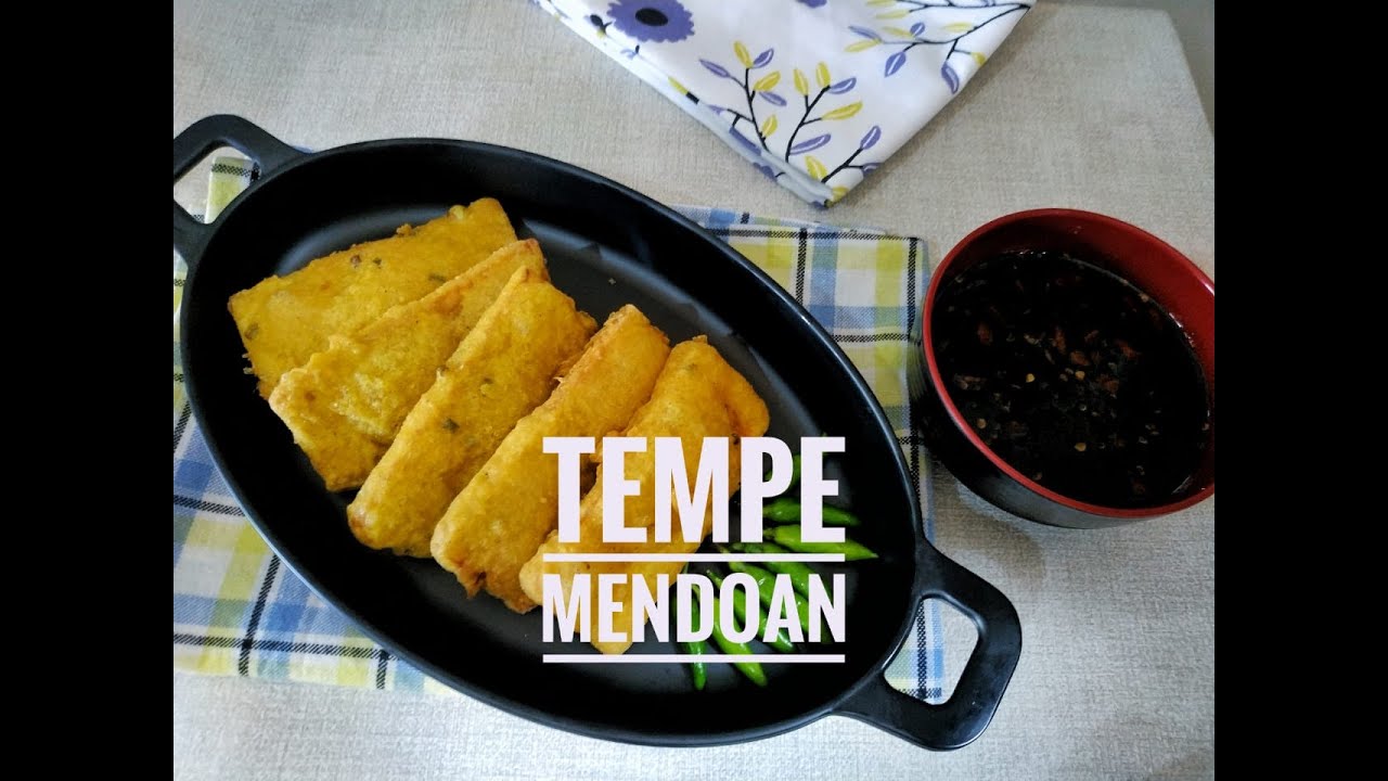 Tempe Mendoan | Fermented Soybeans |Acehnese Cooking | Crispy Tempe ...