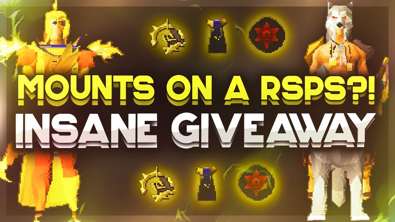 *UNSEEN BEFORE CONTENT!* | NPC MOUNTS ARE ON THIS CUSTOM RSPS?! (HUGE ...