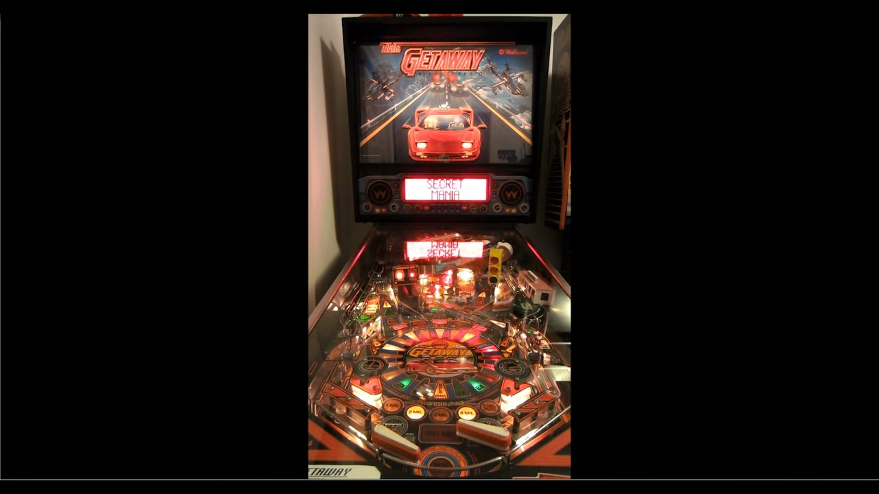 Getaway Pinball - Secret Mania Lock Bug - YouTube