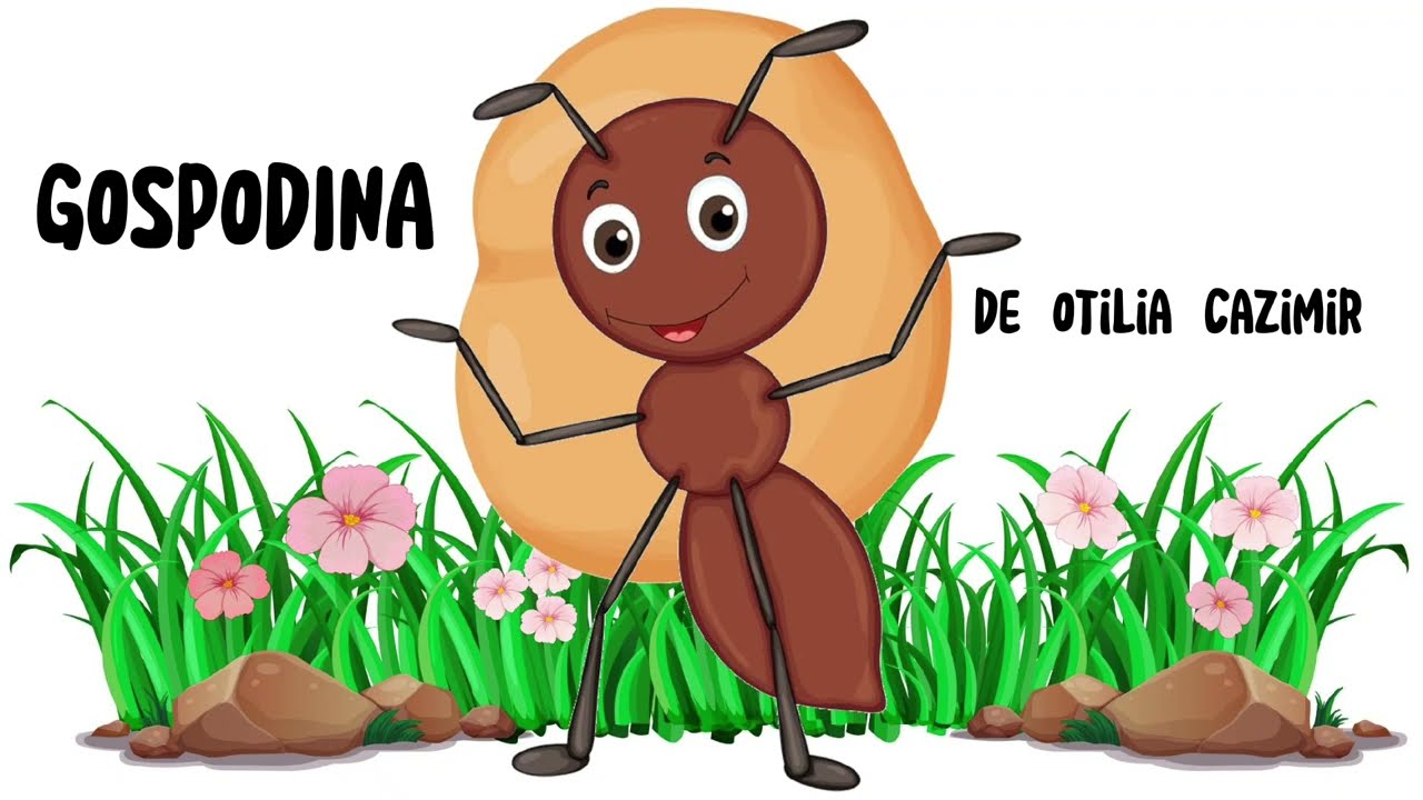 Poezia ”Gospodina” de Otilia Cazimir | Poezii despre insecte | Poezii ...