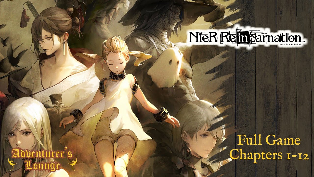 NieR Reincarnation - Full Game - Chapters 1-12 (No Commentary) - YouTube
