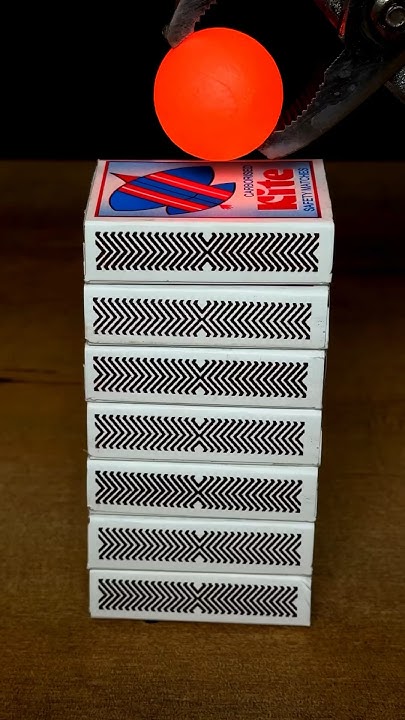 Red Hot Metal Ball Vs Matchsticks Tower 😱 #satisfying #experiment # ...