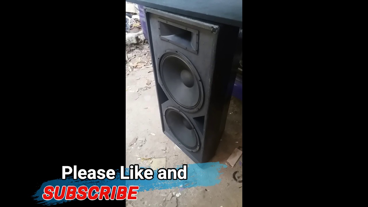 another dual Mid-Hi speaker box - YouTube