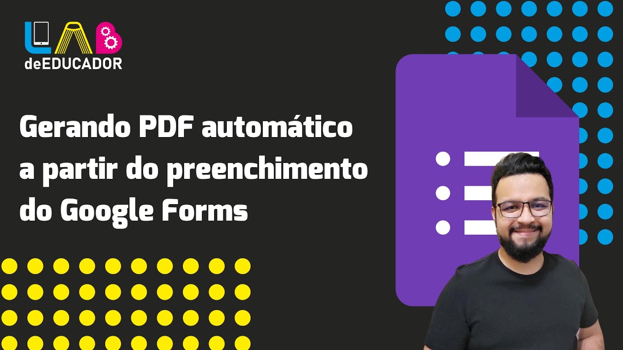 Gerando PDF automático a partir do preenchimento do Google Forms - YouTube