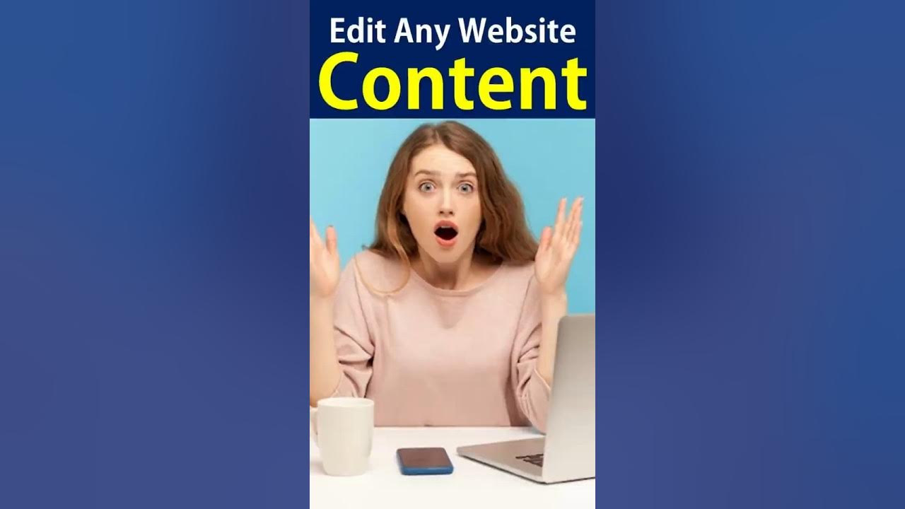 🚨 Edit Any Website #WebEditing #HTMLHack #ContentEditable - YouTube