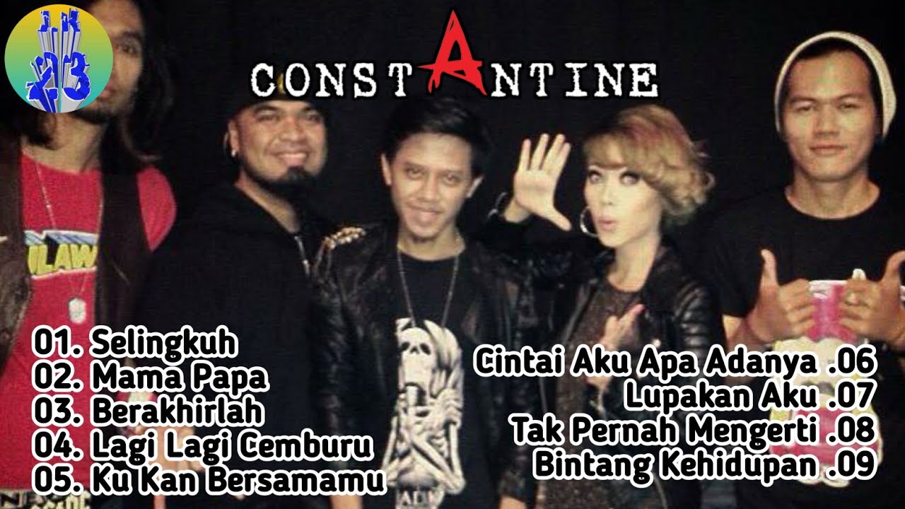LAGU CONSTANTINE BAND TERBAIK FULL ALBUM | I.R 23 #constantineband ...