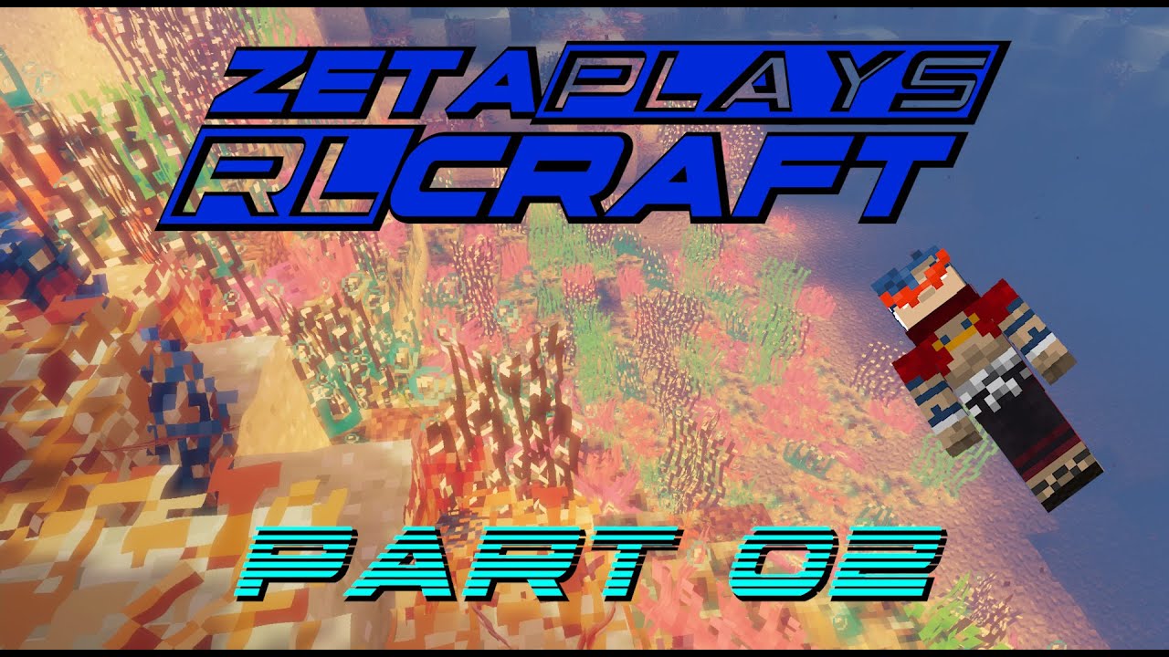 Let's Play RLCraft - 02 - Water is Dangerous - YouTube