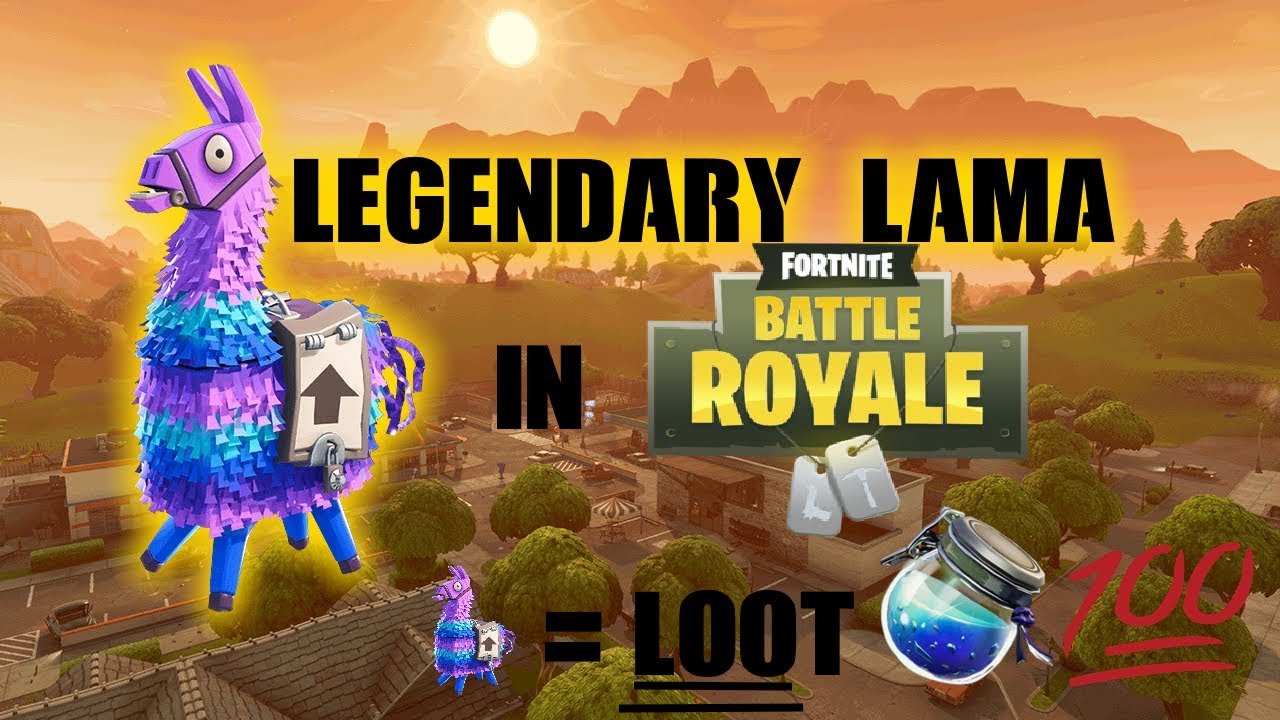 THIS LAMA IS INSANE!?!! (How to loot in Fortnite) - YouTube