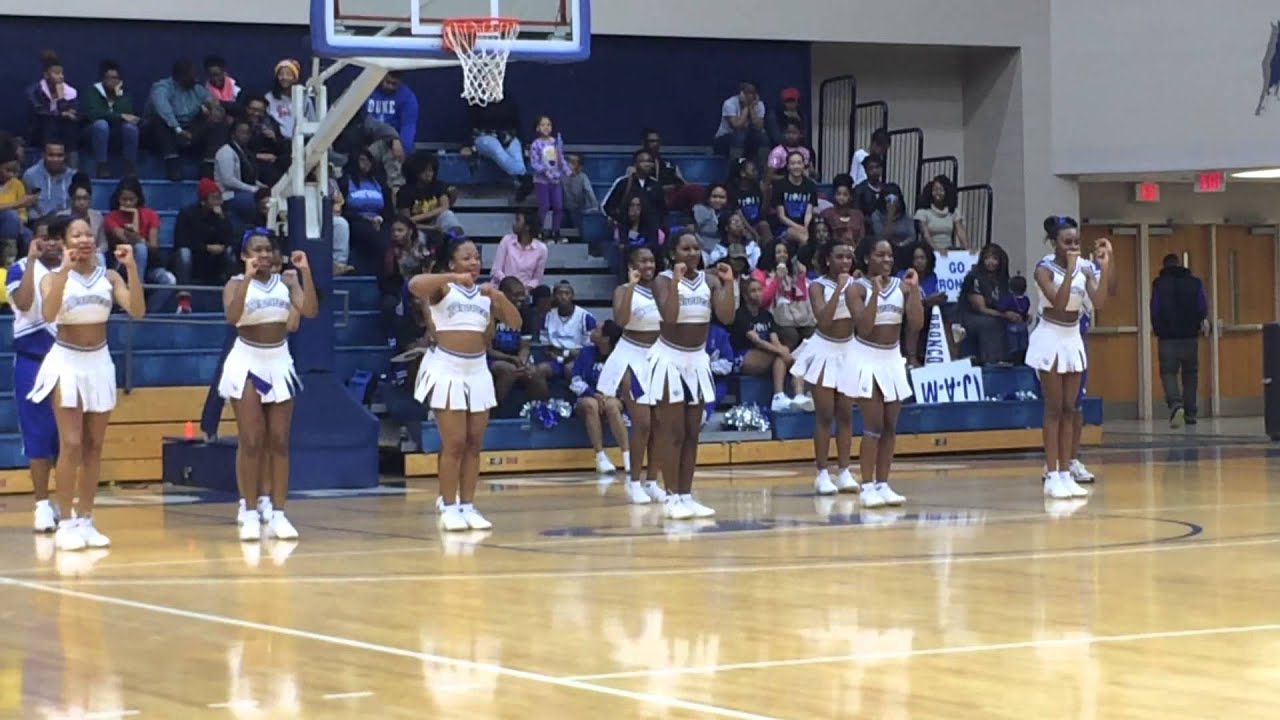 Cheer Phi Smoov Performance (White Squad) During FSU vs Bowie State Men ...