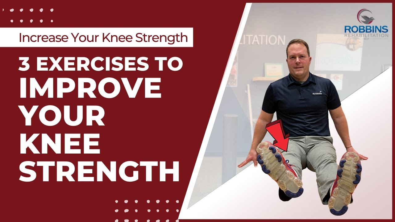 3 Exercises to Improve Your Knee Strength - YouTube