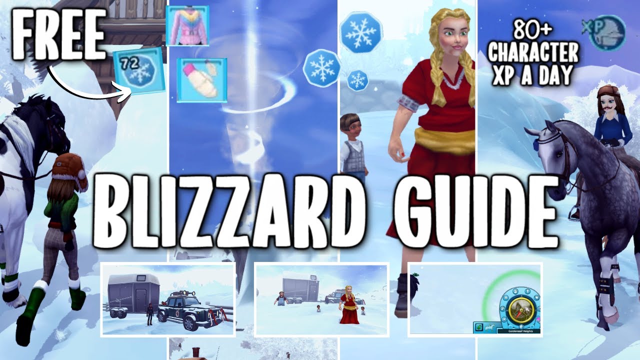 FREE Items, 80+ Character XP a day, Winter Tokens & more: BLIZZARD GUIDE - Star Stable Winter ...