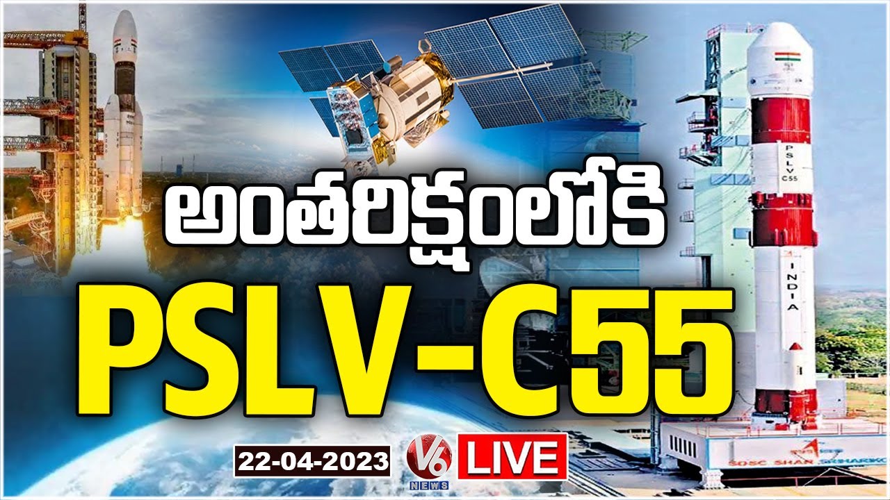 LIVE : ISRO Launches PSLV-C55 Mission With 2 Singaporean Satellites ...