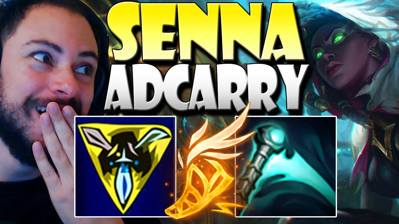 SENNA ADC GAMEPLAY | SERÁ QUE A NOVA CAMPEÃ DO LOL FUNCIONA COMO ...