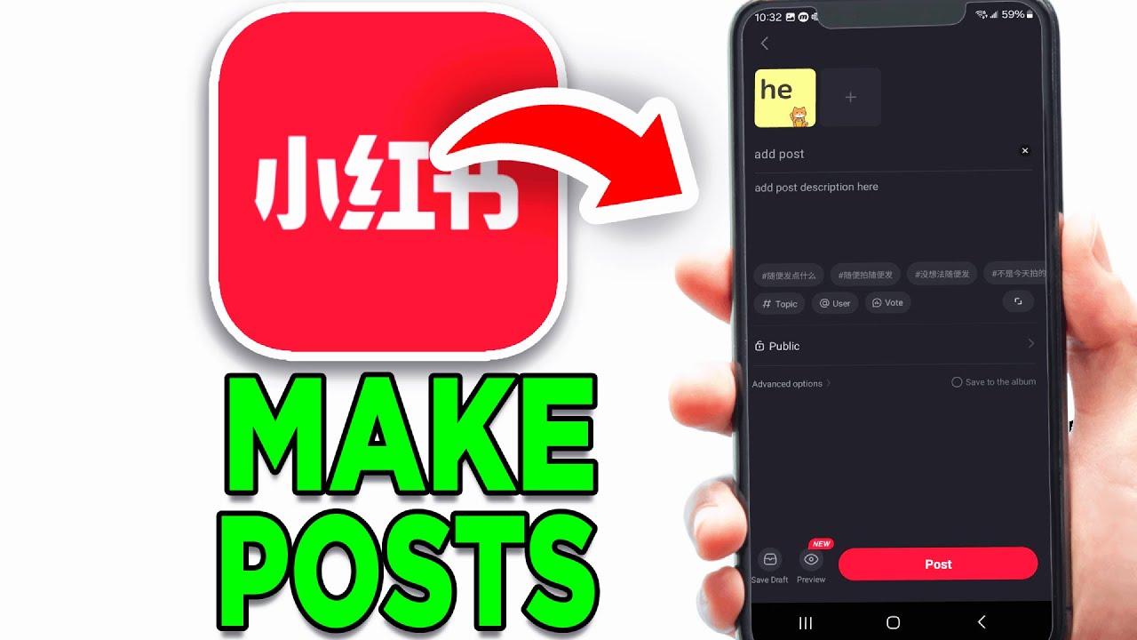 How To Make Posts & Reels On Rednote! - Tutorial - YouTube