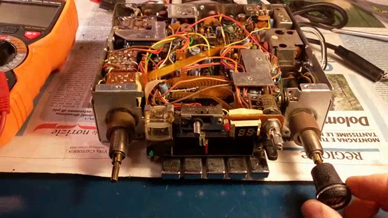 Car Radio AMC 3235647 & 3238861 restoration / Riparazione autoradio ...