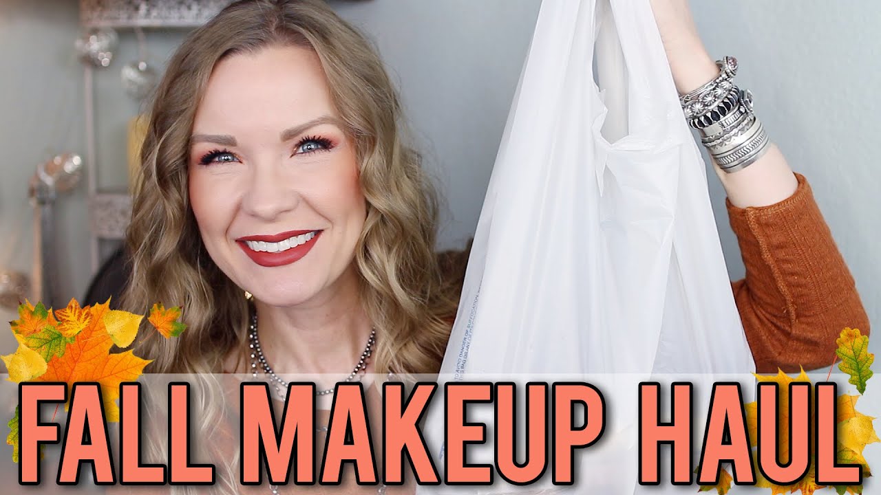 Fall Makeup Haul Mostly Drugstore Lipglossleslie Youtube