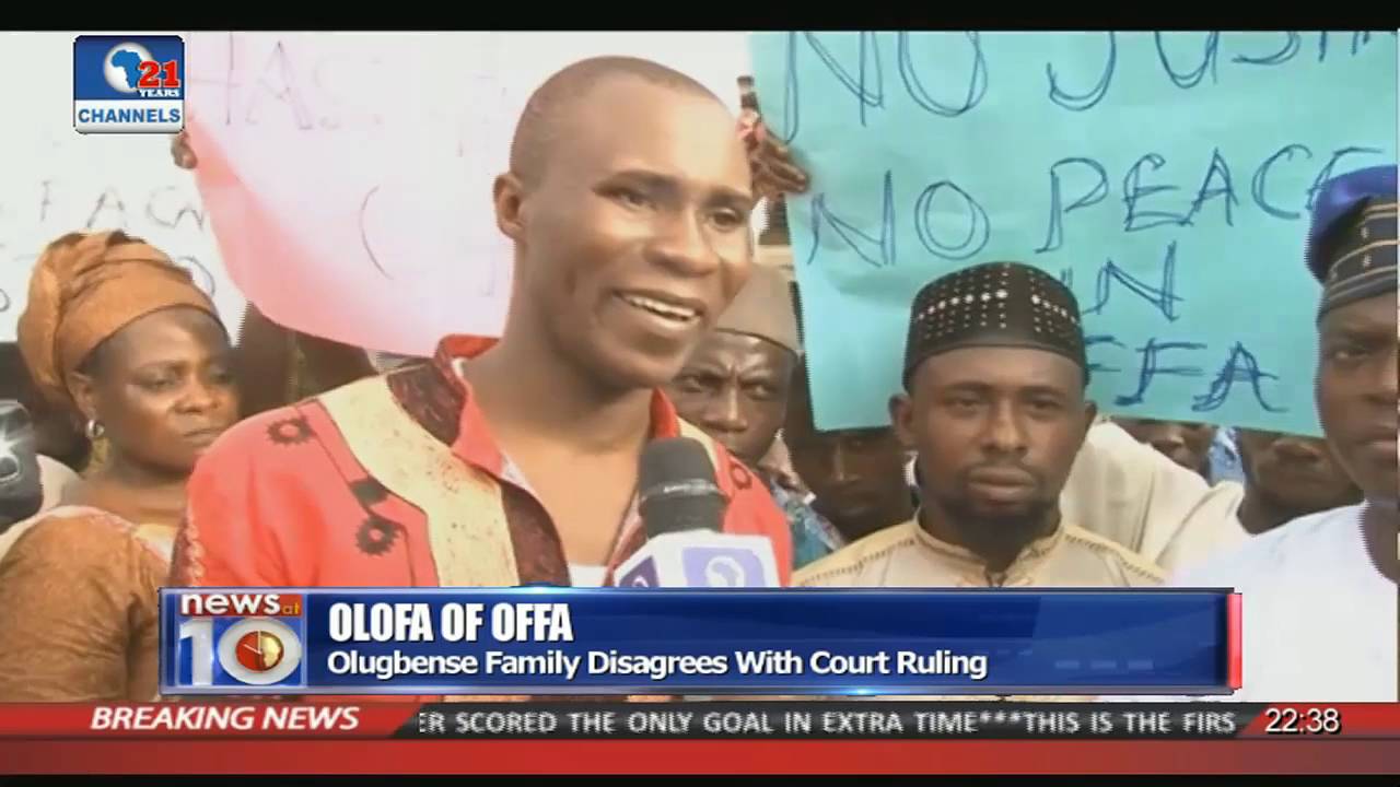 News@10: Supreme Court Affirms Mufutahu Gbadamosi As Olofa Of Offa 10 ...