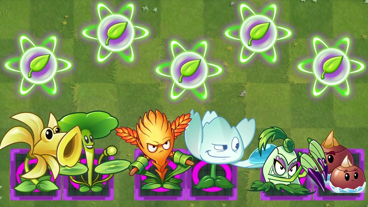 Pvz2 China New Plants Update | Bromel Blade + Dripping Diphylleia Power ...