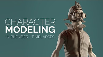 Character Modeling in Blender - YouTube