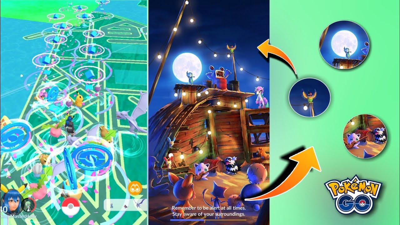 *New Pokemon Go loading screen | Loading screen | New update in pokemon ...