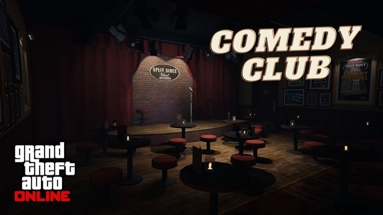 how to get inside the comedy club in GTA 5 ONLINE [SOLO] - YouTube