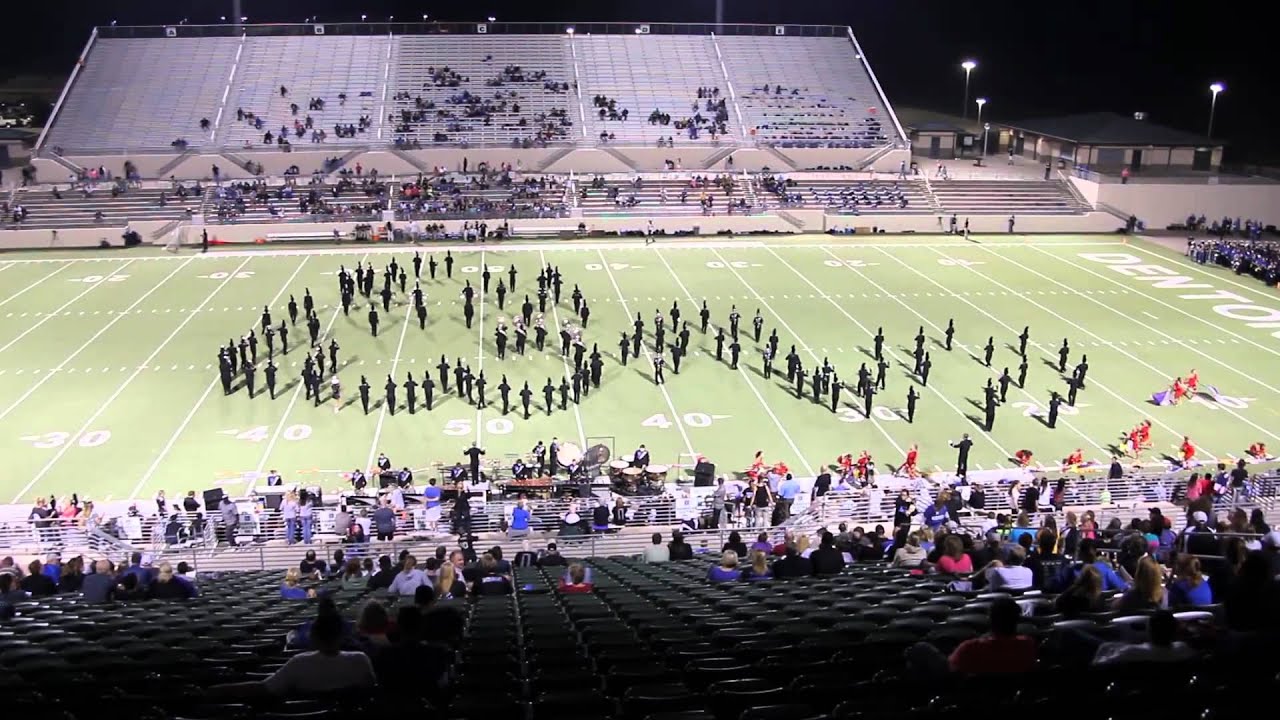 Guyer HS Wildcat Band 10/11/2012 @ C.H. Collins - YouTube