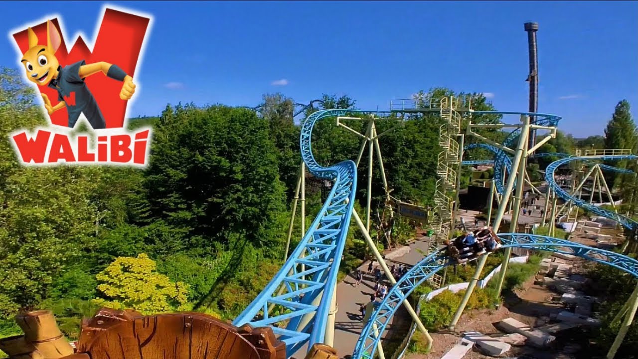 Hold On Tight! Wild Family Ride on Tiki-Waka at Walibi Belgium - Front ...