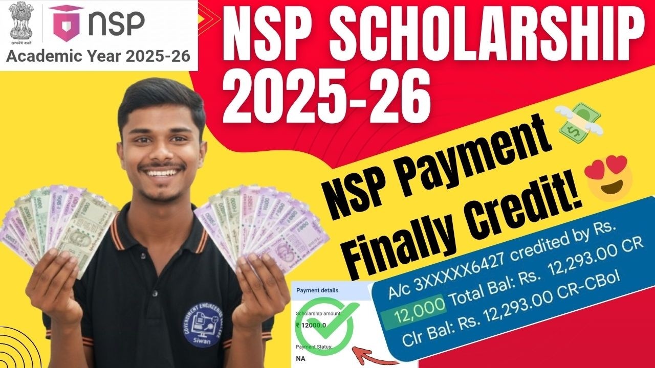 Good News 😍 NSP Payment Credited | Live Check Payment Status 2026 | NSP ...