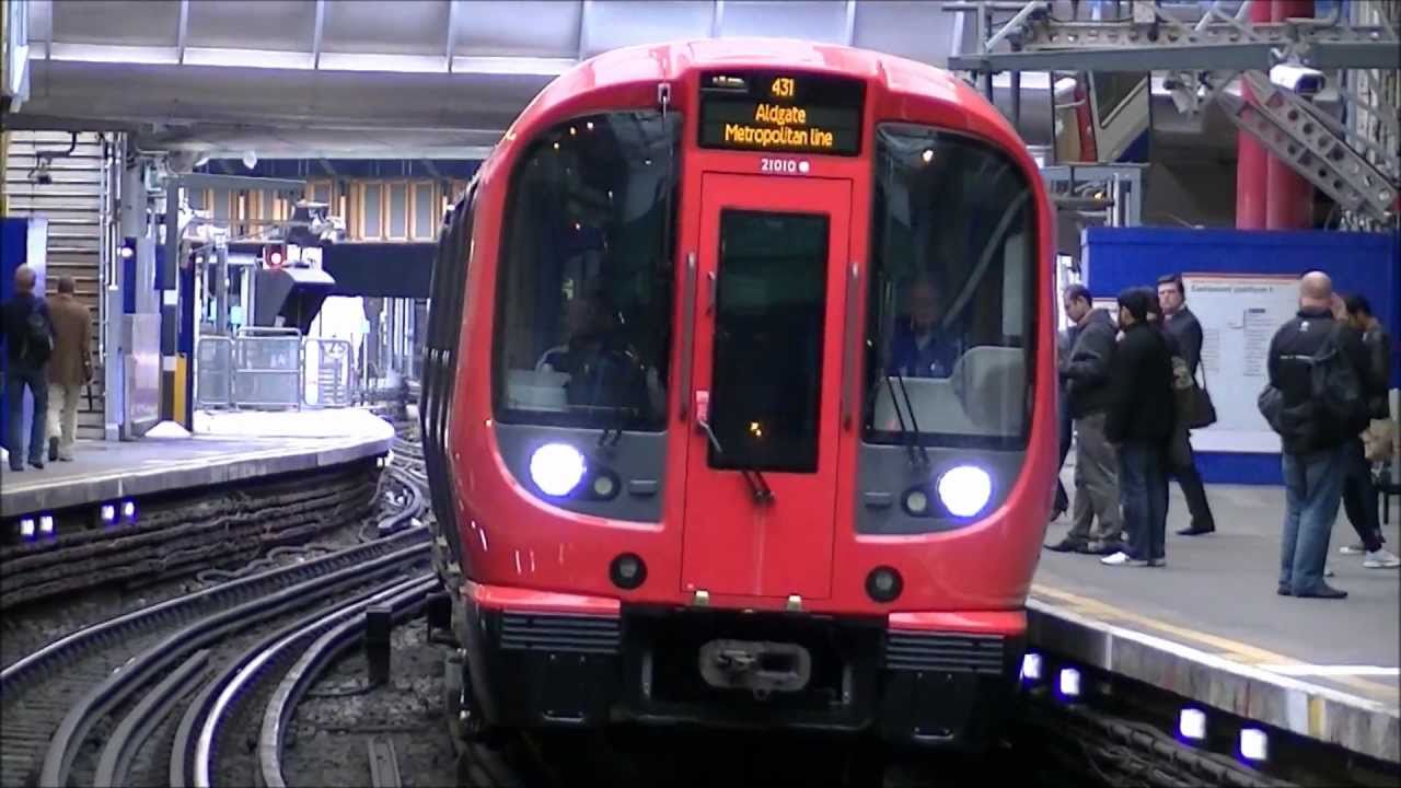 Metropolitan Line S8 Stock 17/06/2011 - YouTube
