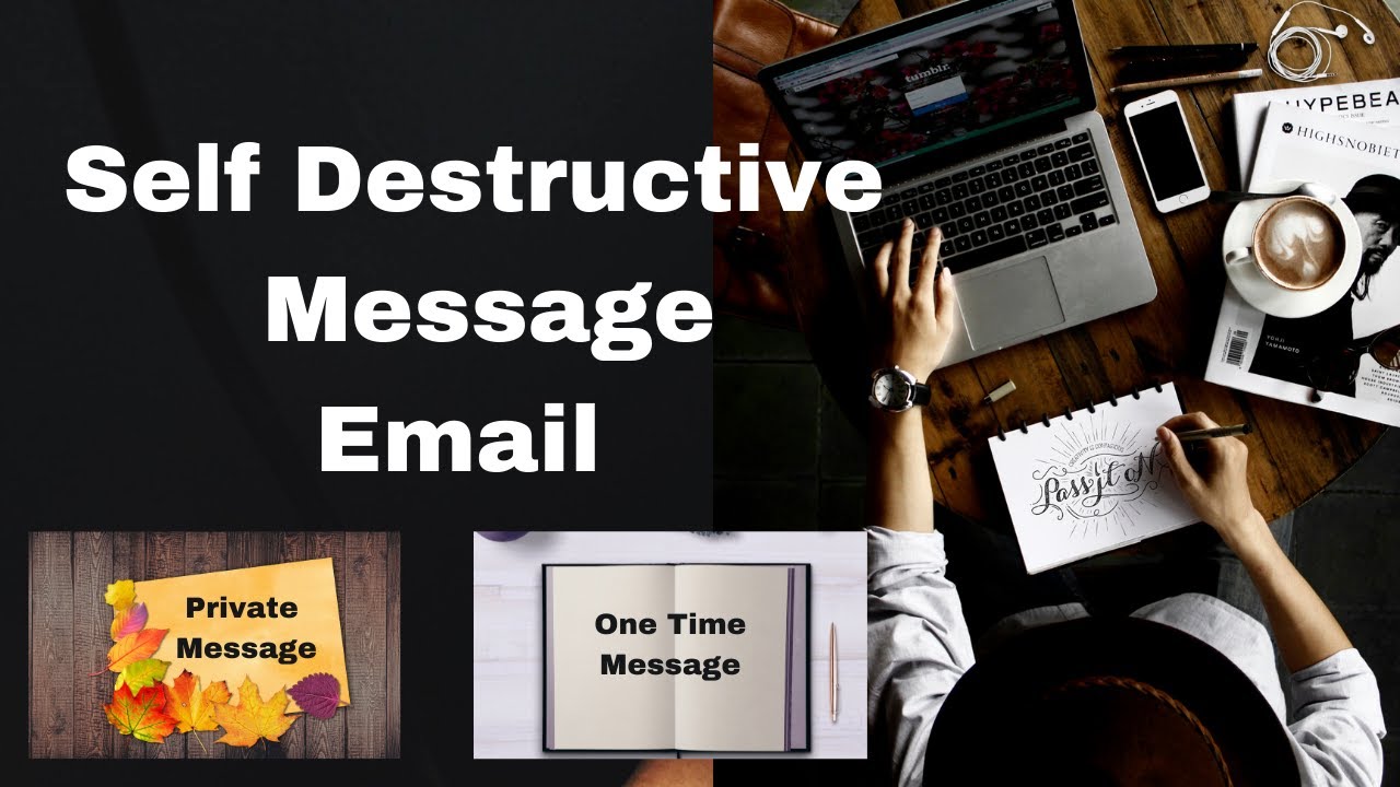 Self Destructive Message | | send notes that will self-destruct after ...