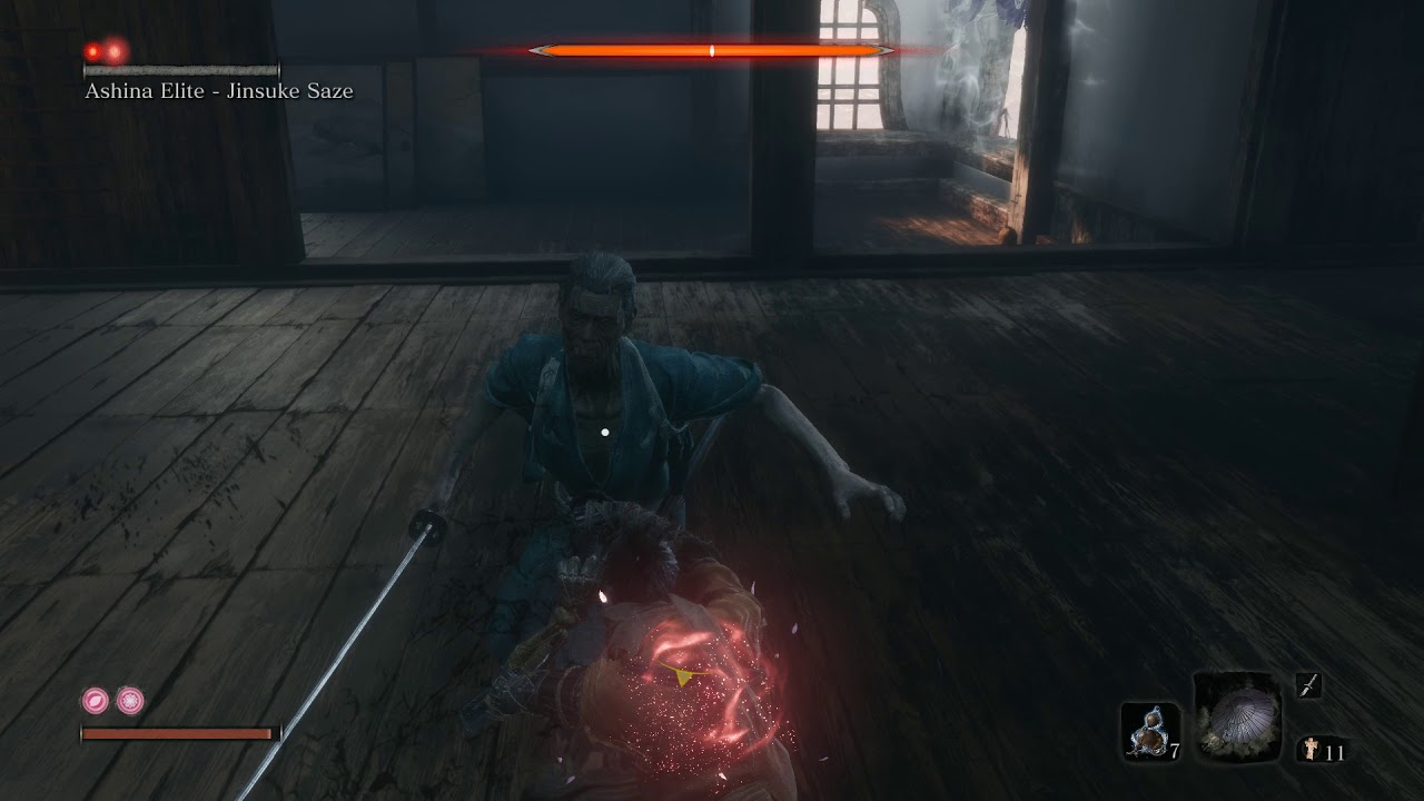 Sekiro Shadows Die Twice - Jinsuke Saze *Easy Posture Break with Loaded ...