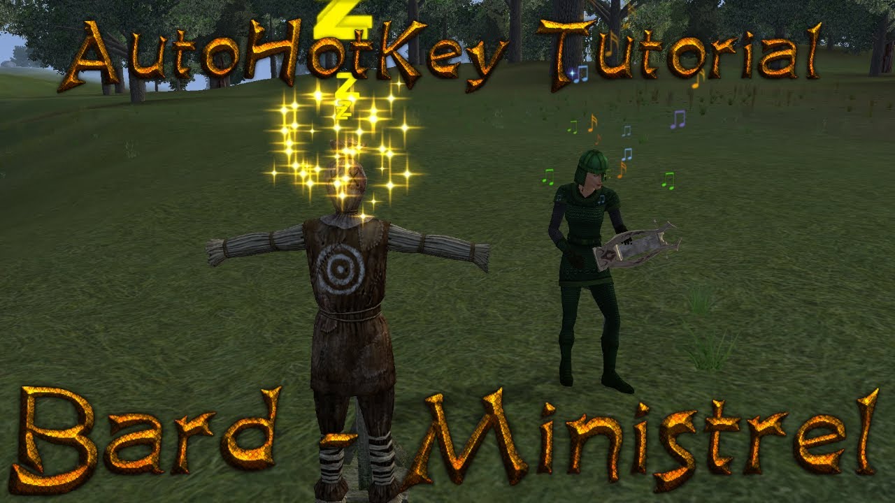 DAoC AutoHotKey Tutorial for Bard and Ministrel - YouTube