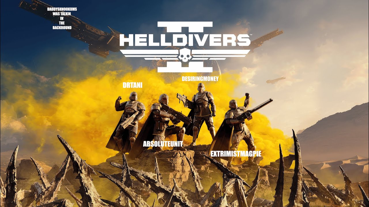 HELLDIVERS 2 (WITH THE BOYS) - YouTube