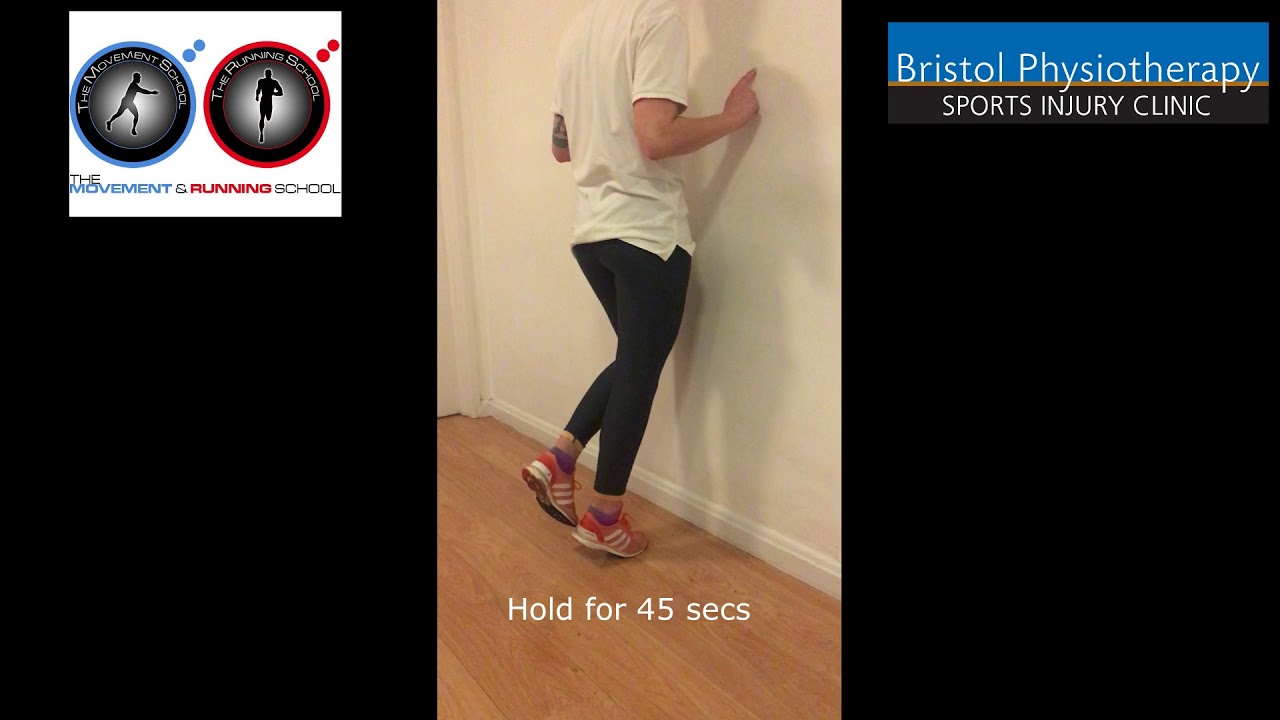 Isometric Calf Raises - Bristol Physio - YouTube