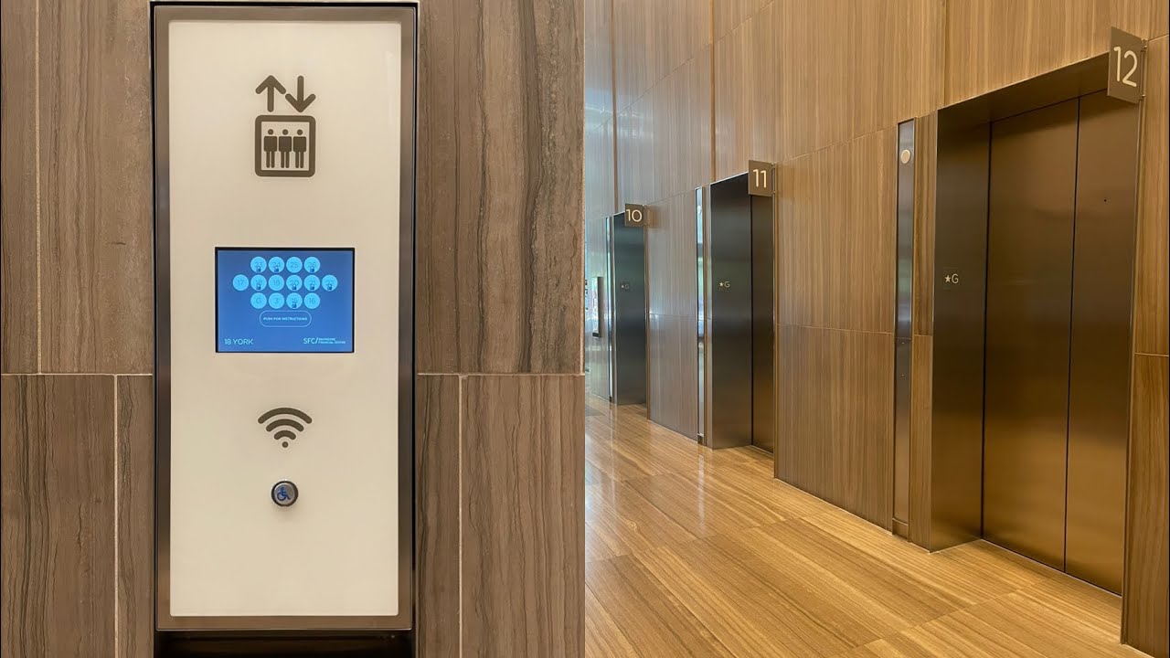 TK-Northern High-Rise Elevators @ 18 York - Toronto, ON. - YouTube