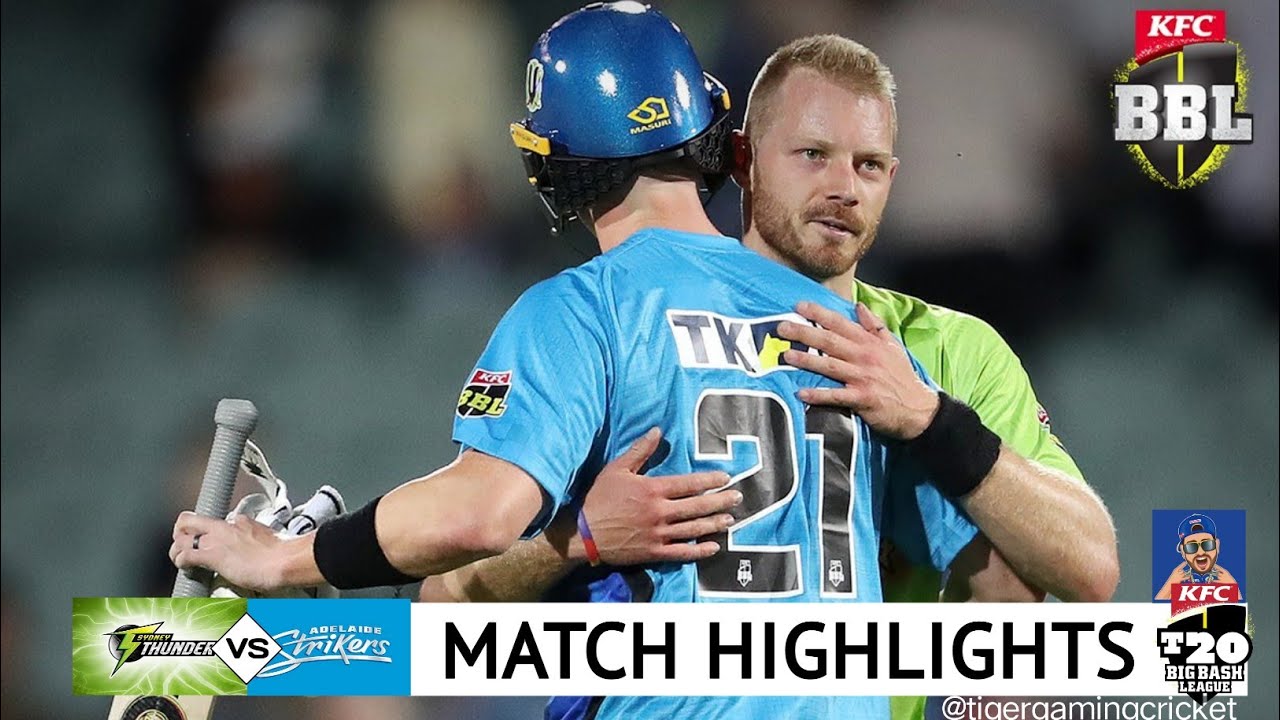 ADS vs SYT 8th Match BBL 2023 Highlights | BBL Highlights 2023 | SYT vs ...