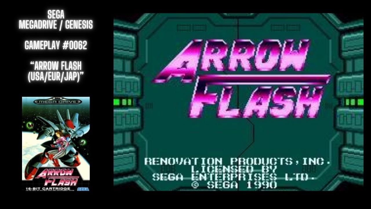 Arrow Flash (USA/EUR/JAP) (Megadrive / Genesis / Gameplay #0062) - YouTube