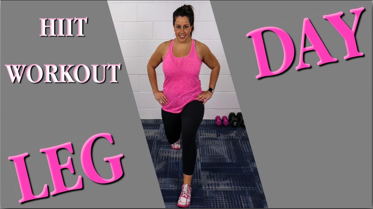 HIIT LEG DAY: A Workout You Can Do at Home or The Gym in 2019 (23 ...