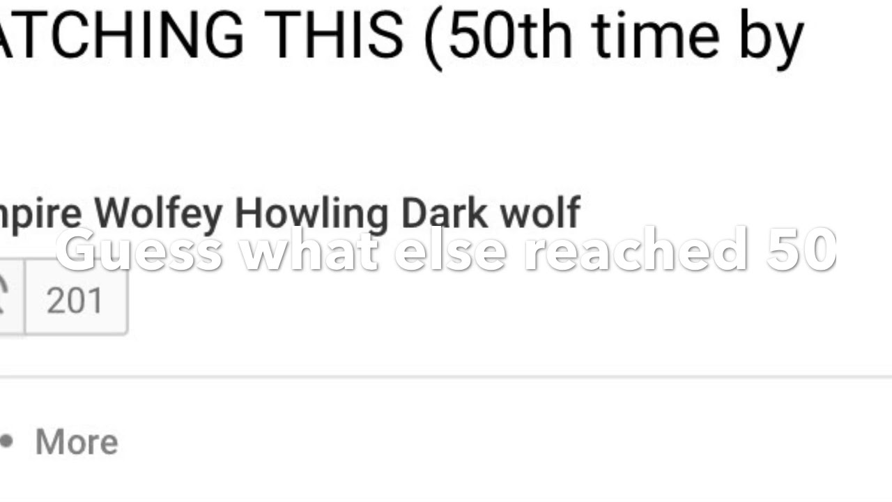 50 Times 50 Views YouTube