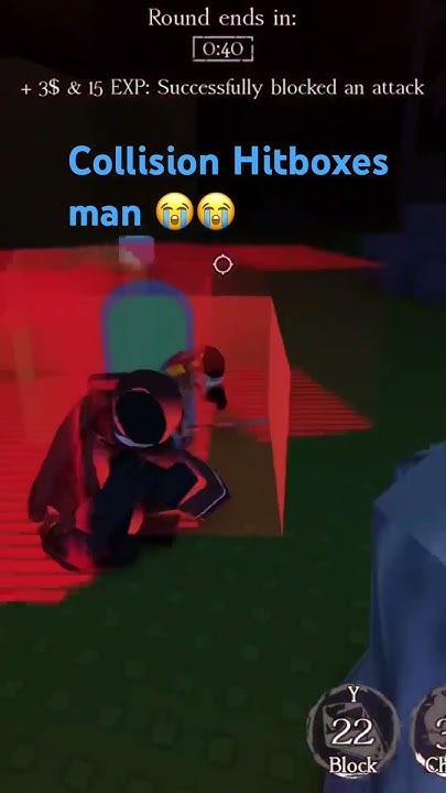 Collision hitboxes man | forsaken - YouTube