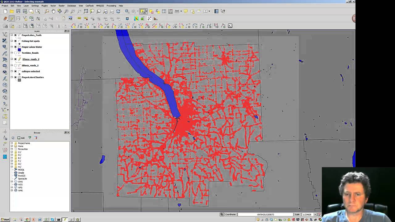 QGIS Editing using cut and paste - YouTube