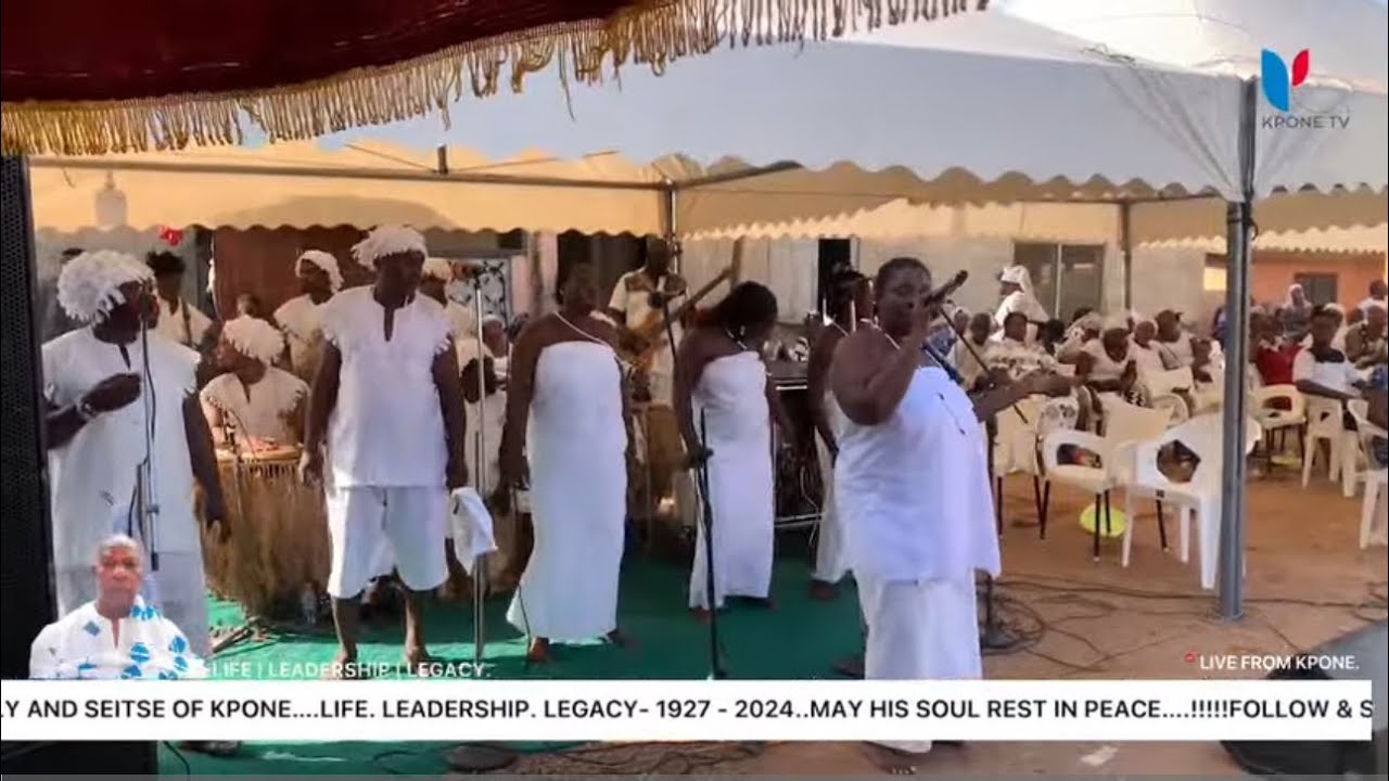FINAL FUNERAL RITES OF THE LATE NUUMO SETH TEYE DORTEY (ATAAFIO TEYE ...