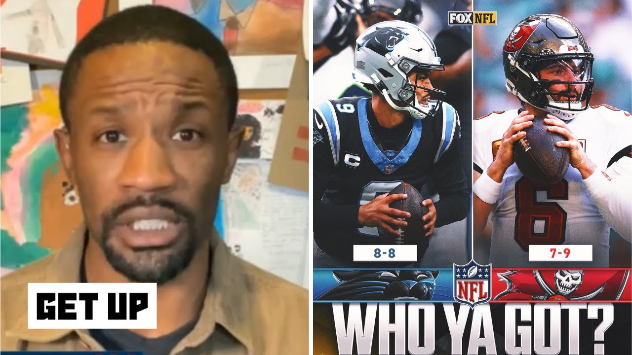GET UP | "I'm all-in for Bryce Young outplayed Baker Mayfield!" - D ...