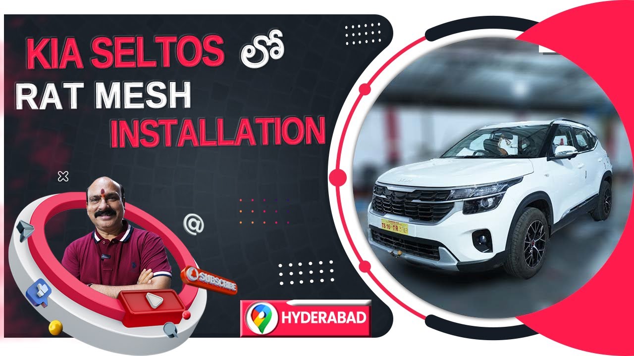 Rat mesh installation for Kia seltos | Rat protection mesh for all cars ...