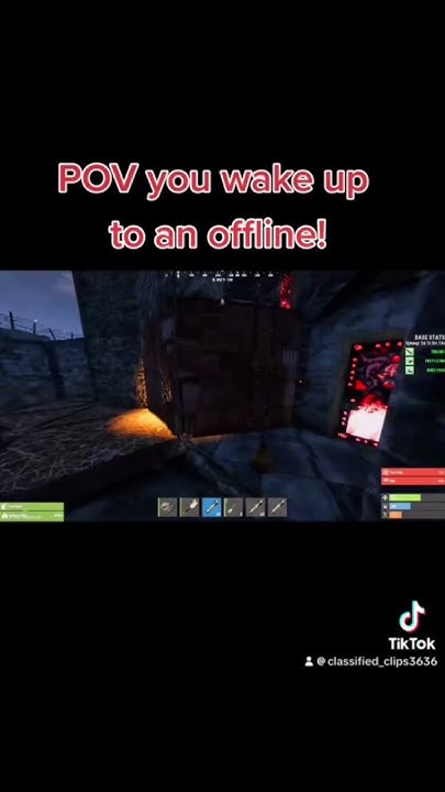 Saving My Base From A Offline Raid Rustshorts Rustraiddefense Rustraid Rustglutch Rustclips