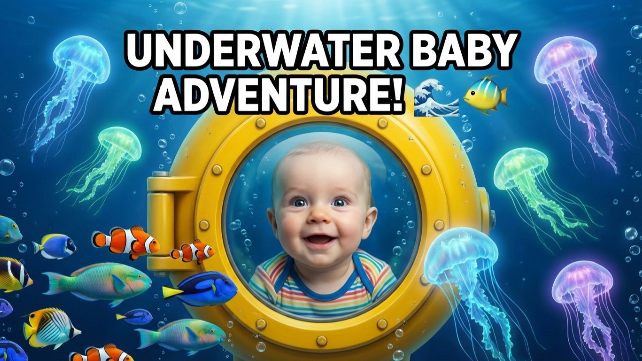 “Baby Underwater Submarine 🌊🚢 | Deep Sea Adventure Song for Kids ...