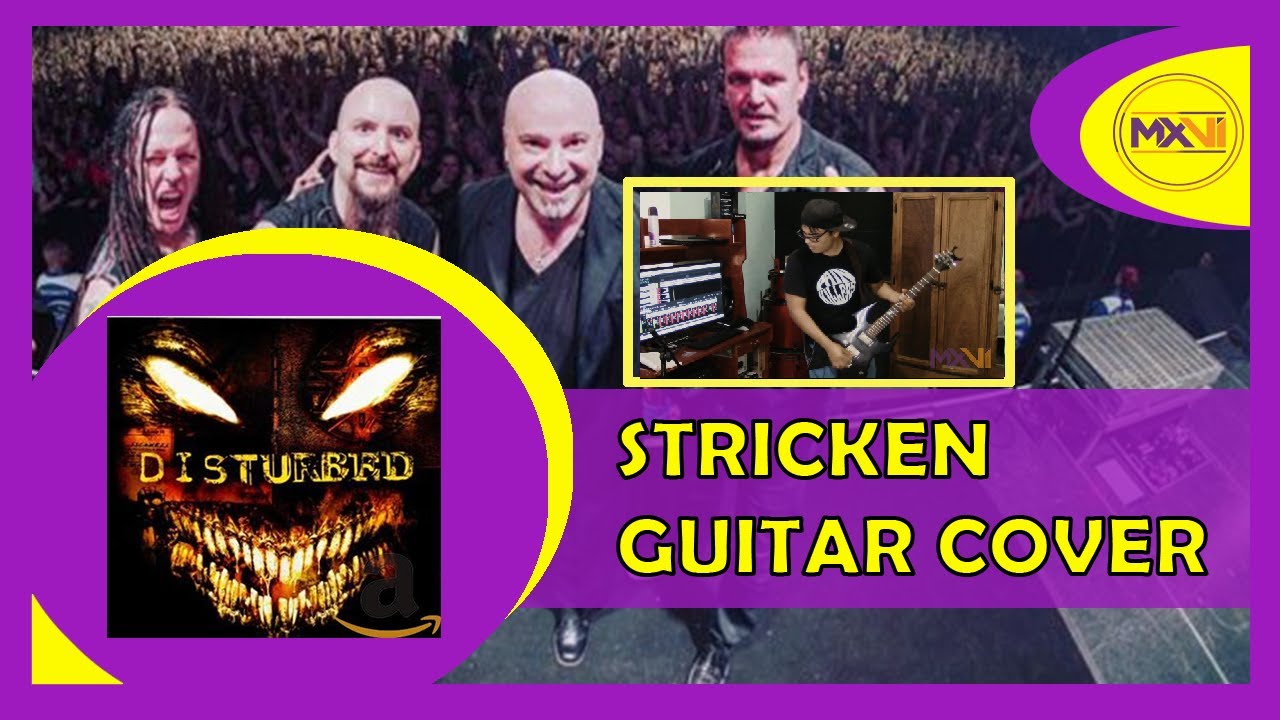 STRICKEN Guitar Cover - Disturbed - YouTube