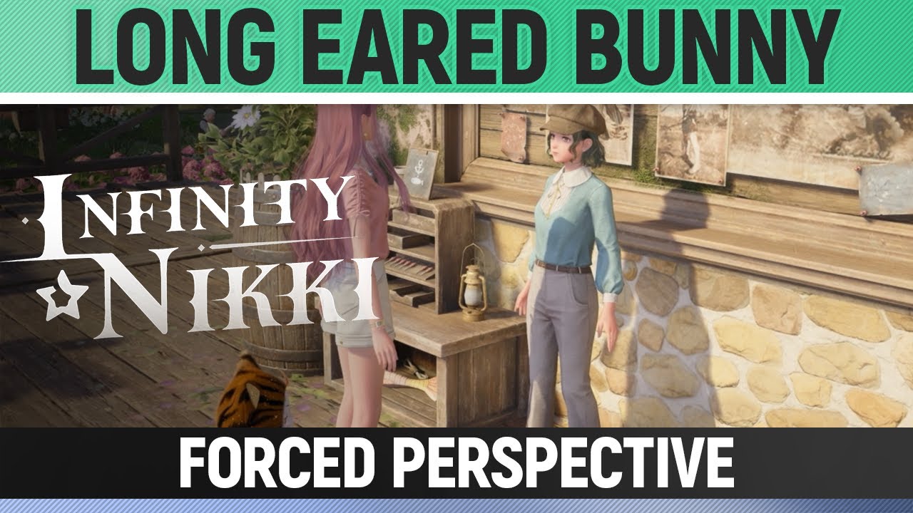 Infinity Nikki - Forced Perspective: Long Eared Bunny - YouTube